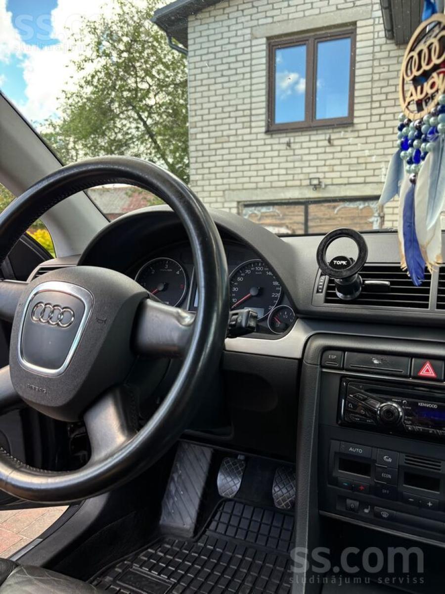 Melns Audi A4 2005 Talsi, ar dzinēja tilpumu 1.90 L un nobraukumu 343 tūkst. km par 3400 €, foto 9 vietnē AUTOMOTO.COM.LV