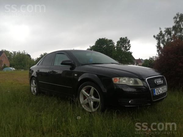 Melns Audi A4 2005 Aizkraukle, ar dzinēja tilpumu 1.90 L un nobraukumu 424 tūkst. km par 2995 €, foto 3 vietnē AUTOMOTO.COM.LV