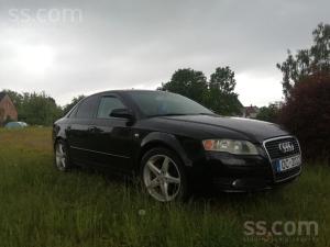 Black Audi A4 2005 in Aizkraukle, with an engine capacity of 1.90 L and mileage of 424 thousand km for 2995 €, photo 4 on AUTOMOTO.COM.LV