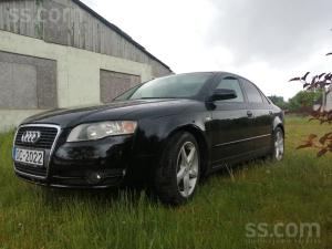 Black Audi A4 2005 in Aizkraukle, with an engine capacity of 1.90 L and mileage of 424 thousand km for 2995 €, photo 5 on AUTOMOTO.COM.LV