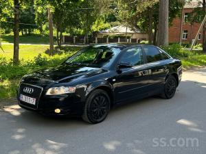 Black Audi A4 2005 in Riga, with an engine capacity of 1.90 L and mileage of 0 thousand km for 2399 €, photo  on AUTOMOTO.COM.LV