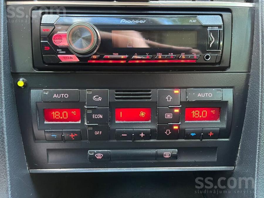 Черный Ауди А4 2005 в Рига, объемом двигателя 1.90 л и пробегом 0 тыс. км за 2399 €, фото 14 на AUTOMOTO.COM.LV
