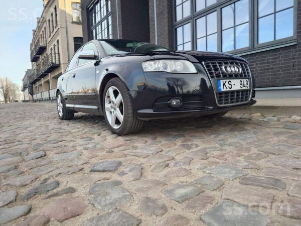 Melns Audi A4 2005 Rīga, ar dzinēja tilpumu 2.50 L un nobraukumu 272 tūkst. km par 3900 €, foto 1 vietnē AUTOMOTO.COM.LV