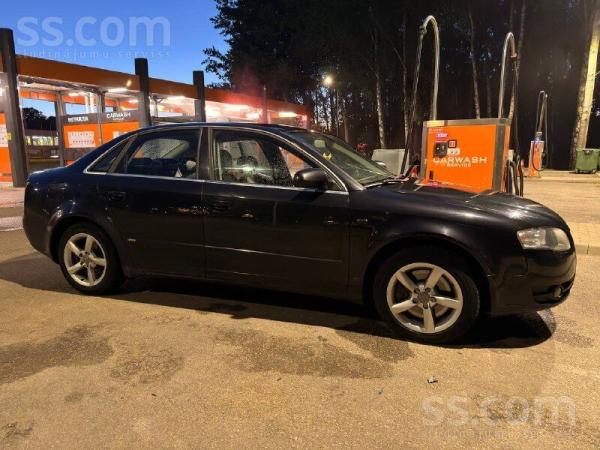 Black Audi A4 2005 in Riga, with an engine capacity of 2.50 L and mileage of 420 thousand km for 1400 €, photo 3 on AUTOMOTO.COM.LV