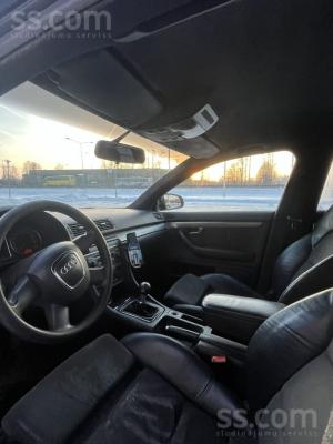 Melns Audi A4 2005 Rīga, ar dzinēja tilpumu 1.90 L un nobraukumu 341 tūkst. km par 1900 €, foto 4 vietnē AUTOMOTO.COM.LV