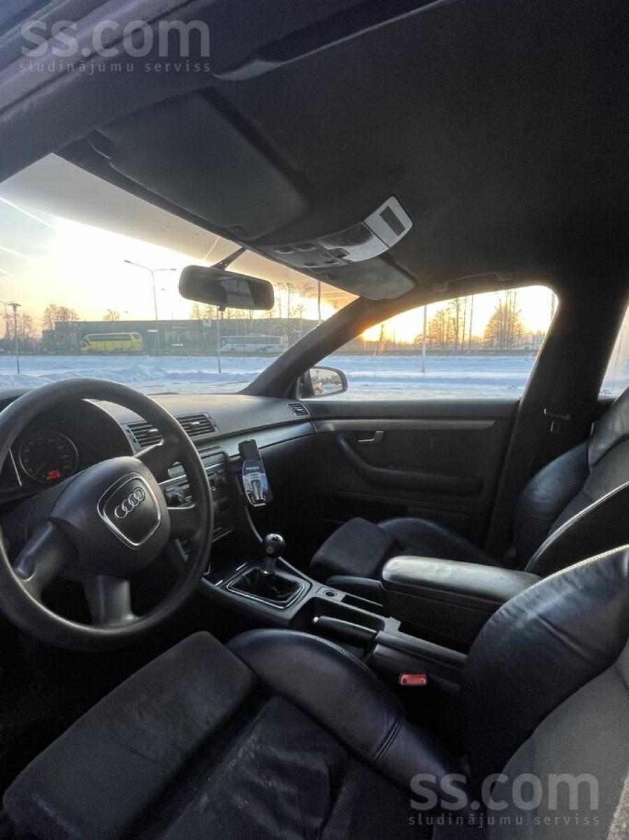 Melns Audi A4 2005 Rīga, ar dzinēja tilpumu 1.90 L un nobraukumu 341 tūkst. km par 1900 €, foto 4 vietnē AUTOMOTO.COM.LV
