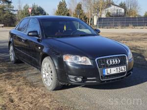 Черный Ауди А4 2005 в Рига, объемом двигателя 3.00 л и пробегом 370 тыс. км за 3000 €, фото  на AUTOMOTO.COM.LV