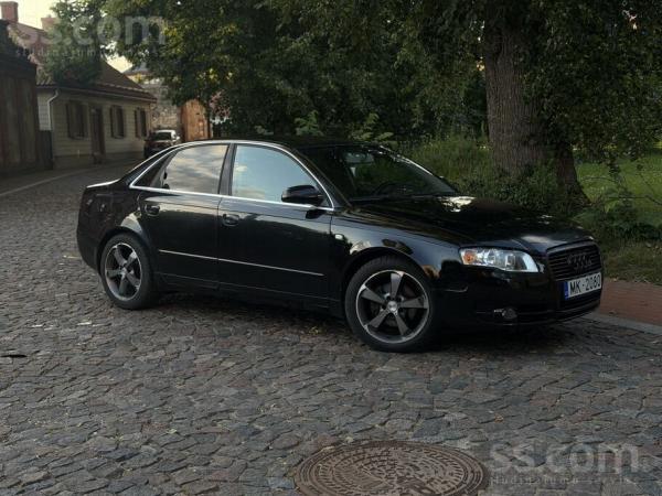 Melns Audi A4 2005 Cēsis, ar dzinēja tilpumu 2.00 L un nobraukumu 296 tūkst. km par 1990 €, foto 2 vietnē AUTOMOTO.COM.LV
