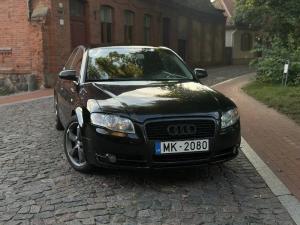 Black Audi A4 2005 in Cesis, with an engine capacity of 2.00 L and mileage of 296 thousand km for 1990 €, photo  on AUTOMOTO.COM.LV