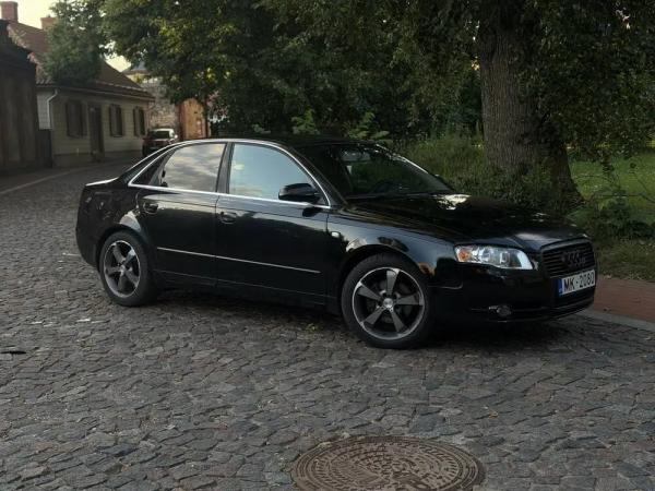 Black Audi A4 2005 in Cesis, with an engine capacity of 2.00 L and mileage of 296 thousand km for 1990 €, photo 2 on AUTOMOTO.COM.LV