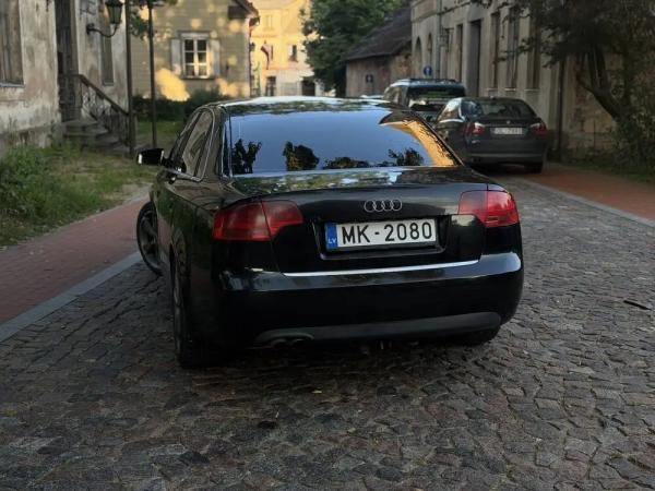 Black Audi A4 2005 in Cesis, with an engine capacity of 2.00 L and mileage of 296 thousand km for 1990 €, photo 7 on AUTOMOTO.COM.LV