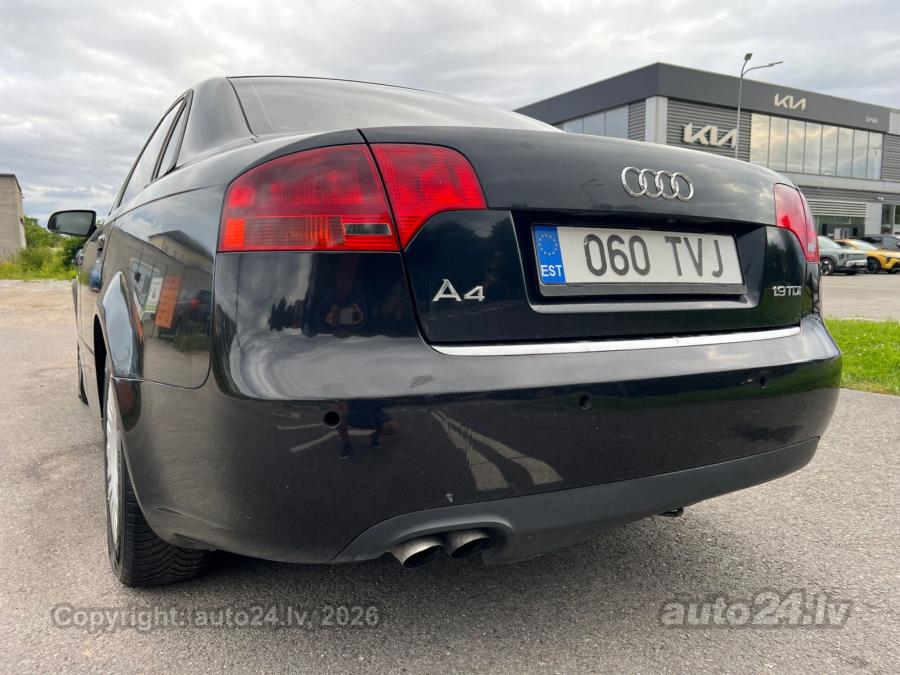 Черный Ауди А4 2005 в Нарва, объемом двигателя 1.90 л и пробегом 353 тыс. км за 1499 €, фото 14 на AUTOMOTO.COM.LV
