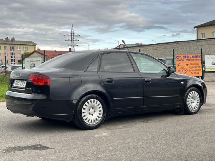 Melns Audi A4 2005 Narva, ar dzinēja tilpumu 1.90 L un nobraukumu 353 tūkst. km par 1499 €, foto 8 vietnē AUTOMOTO.COM.LV