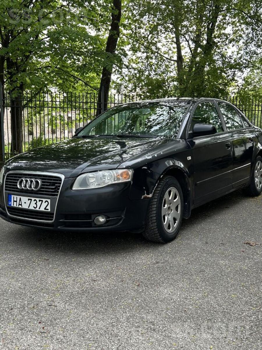 Melns Audi A4 2005 Tukums, ar dzinēja tilpumu 1.90 L un nobraukumu 345 tūkst. km par 1500 €, foto 3 vietnē AUTOMOTO.COM.LV
