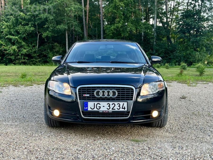 Melns Audi A4 2005 Jelgava, ar dzinēja tilpumu 2.00 L un nobraukumu 337 tūkst. km par 3099 €, foto 1 vietnē AUTOMOTO.COM.LV