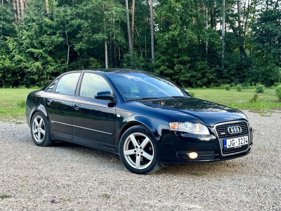 Melns Audi A4 2005 Jelgava, ar dzinēja tilpumu 2.00 L un nobraukumu 337 tūkst. km par 3099 €, foto 3 vietnē AUTOMOTO.COM.LV
