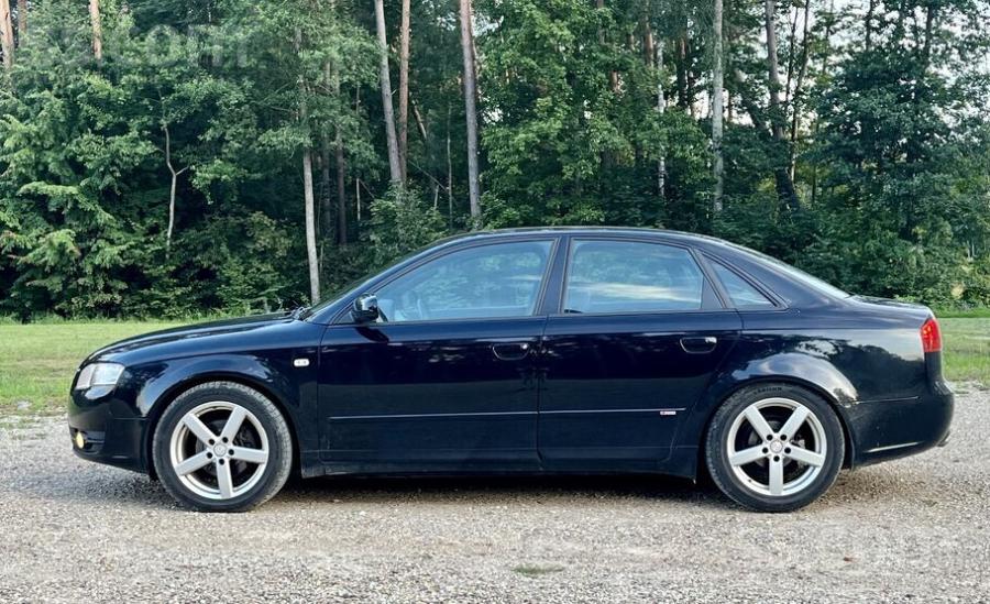 Melns Audi A4 2005 Jelgava, ar dzinēja tilpumu 2.00 L un nobraukumu 337 tūkst. km par 3099 €, foto 8 vietnē AUTOMOTO.COM.LV