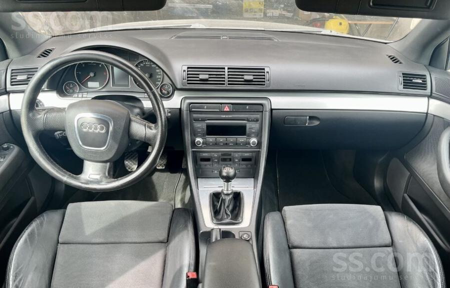 Melns Audi A4 2005 Jelgava, ar dzinēja tilpumu 2.00 L un nobraukumu 337 tūkst. km par 3099 €, foto 10 vietnē AUTOMOTO.COM.LV