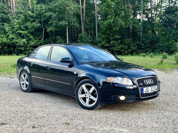Black Audi A4 2005 in Jelgava, with an engine capacity of 2.00 L and mileage of 337 thousand km for 3099 €, photo 3 on AUTOMOTO.COM.LV