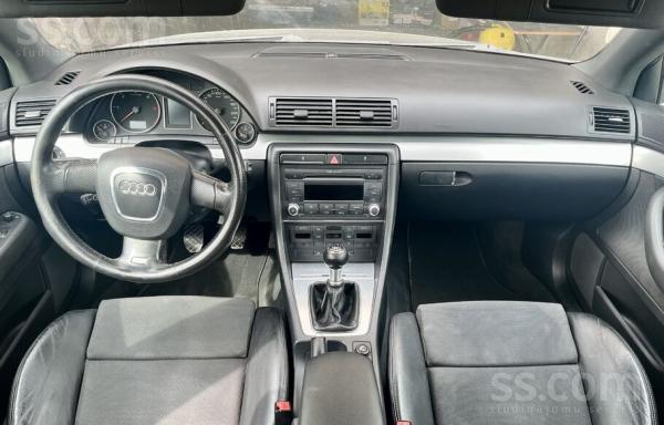 Black Audi A4 2005 in Jelgava, with an engine capacity of 2.00 L and mileage of 337 thousand km for 3099 €, photo 10 on AUTOMOTO.COM.LV