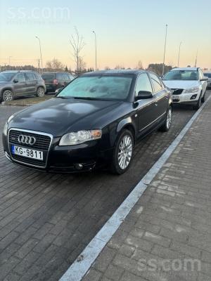 Melns Audi A4 2005 Rīga, ar dzinēja tilpumu 3.00 L un nobraukumu 371 tūkst. km par 2900 €, foto  vietnē AUTOMOTO.COM.LV