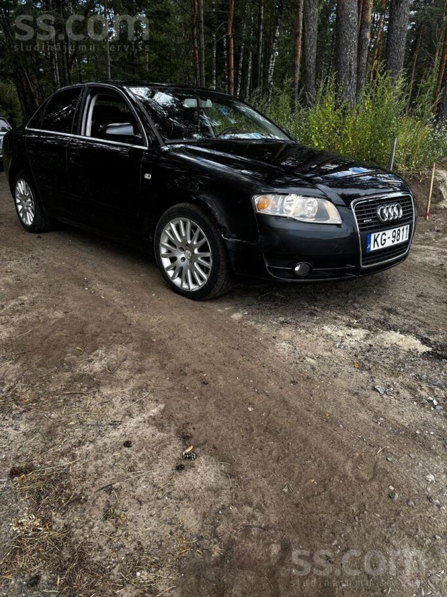 Melns Audi A4 2005 Rīga, ar dzinēja tilpumu 3.00 L un nobraukumu 371 tūkst. km par 2900 €, foto 6 vietnē AUTOMOTO.COM.LV