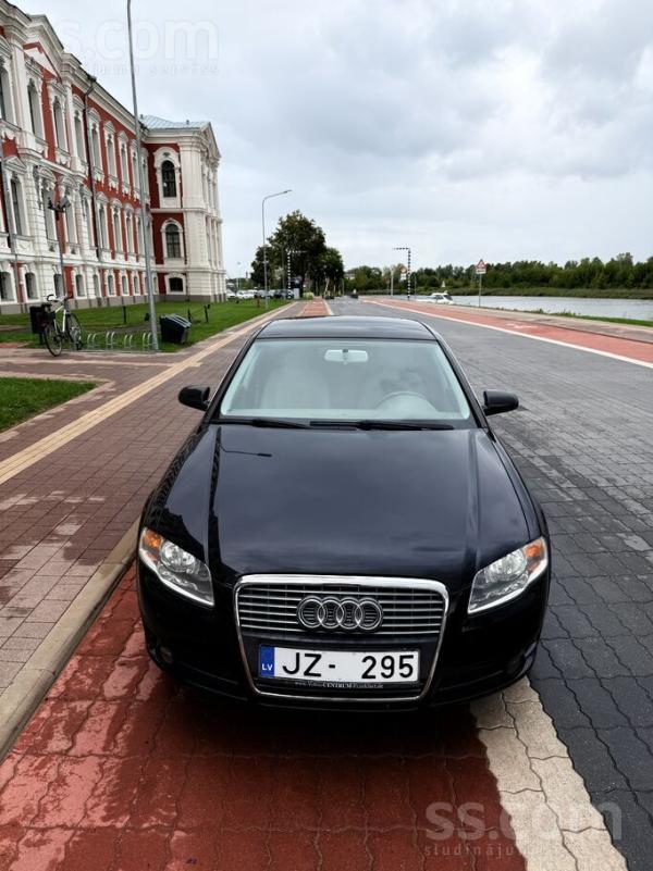 Melns Audi A4 2005 Jelgava, ar dzinēja tilpumu 2.00 L un nobraukumu 206 tūkst. km par 3000 €, foto 1 vietnē AUTOMOTO.COM.LV