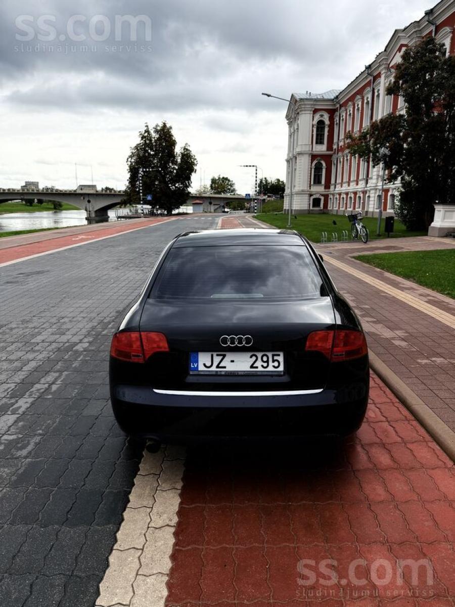Melns Audi A4 2005 Jelgava, ar dzinēja tilpumu 2.00 L un nobraukumu 206 tūkst. km par 3000 €, foto 4 vietnē AUTOMOTO.COM.LV