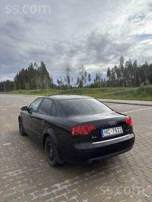 Melns Audi A4 2005 Valmiera, ar dzinēja tilpumu 1.90 L un nobraukumu 438 tūkst. km par 995 €, foto 4 vietnē AUTOMOTO.COM.LV