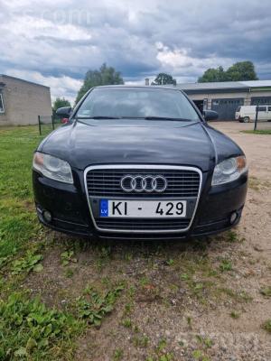 Black Audi A4 2005 in Valka, with an engine capacity of 2.00 L and mileage of 15 thousand km for 2500 €, photo 1 on AUTOMOTO.COM.LV