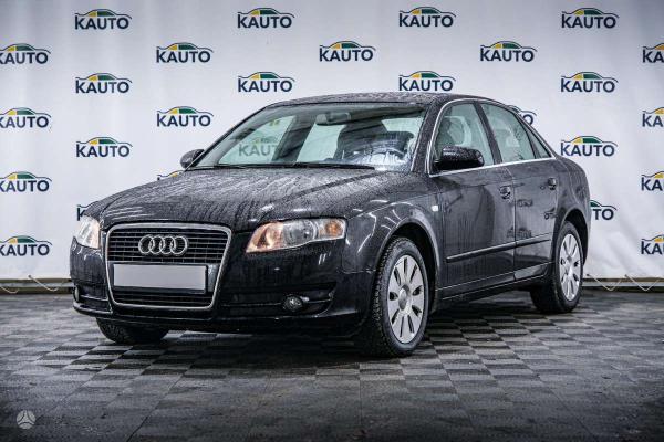 Black Audi A4 2006 in Kaunas, with an engine capacity of 2.00 L and mileage of 334 thousand km for 2590 €, photo 1 on AUTOMOTO.COM.LV