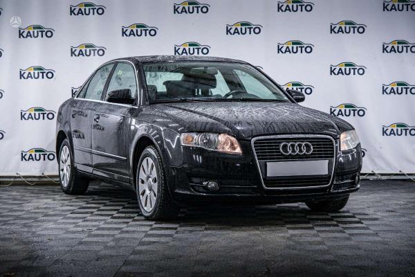 Black Audi A4 2006 in Kaunas, with an engine capacity of 2.00 L and mileage of 334 thousand km for 2590 €, photo 2 on AUTOMOTO.COM.LV