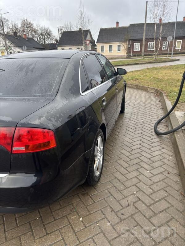 Black Audi A4 2006 in Daugavpils, with an engine capacity of 1.90 L and mileage of 320 thousand km for 3200 €, photo 10 on AUTOMOTO.COM.LV