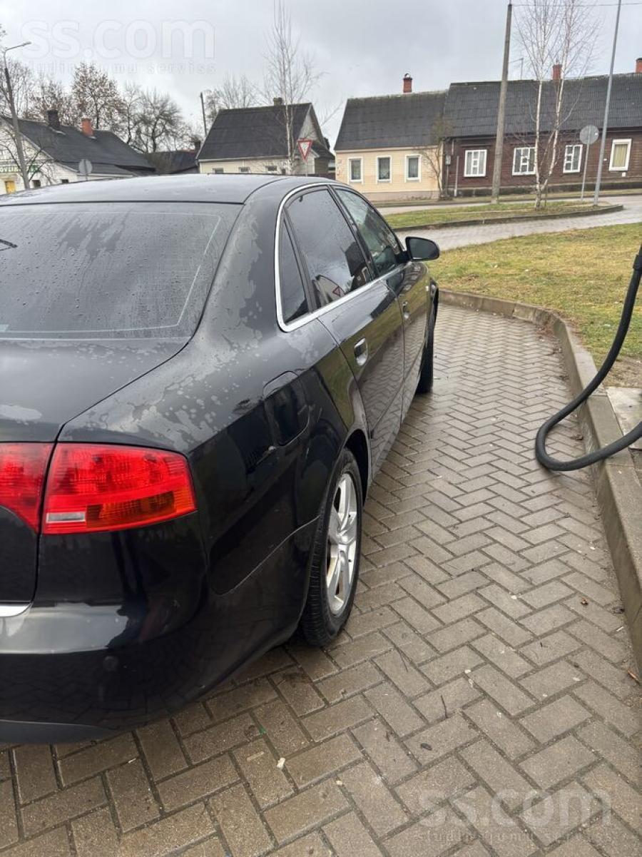 Black Audi A4 2006 in Daugavpils, with an engine capacity of 1.90 L and mileage of 320 thousand km for 3200 €, photo 10 on AUTOMOTO.COM.LV