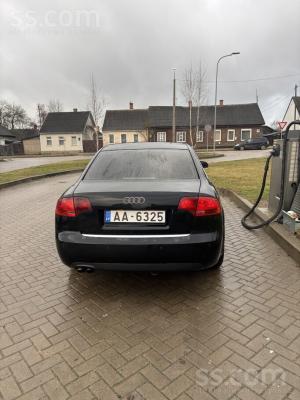 Black Audi A4 2006 in Daugavpils, with an engine capacity of 1.90 L and mileage of 320 thousand km for 3200 €, photo 11 on AUTOMOTO.COM.LV