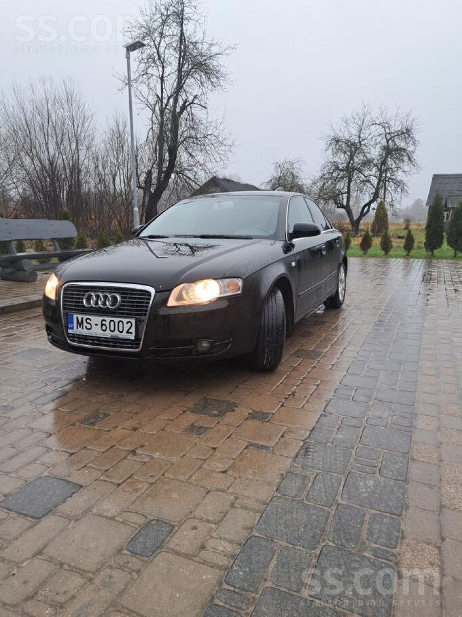 Melns Audi A4 2006 Madona, ar dzinēja tilpumu 1.80 L un nobraukumu 350 tūkst. km par 1700 €, foto 1 vietnē AUTOMOTO.COM.LV