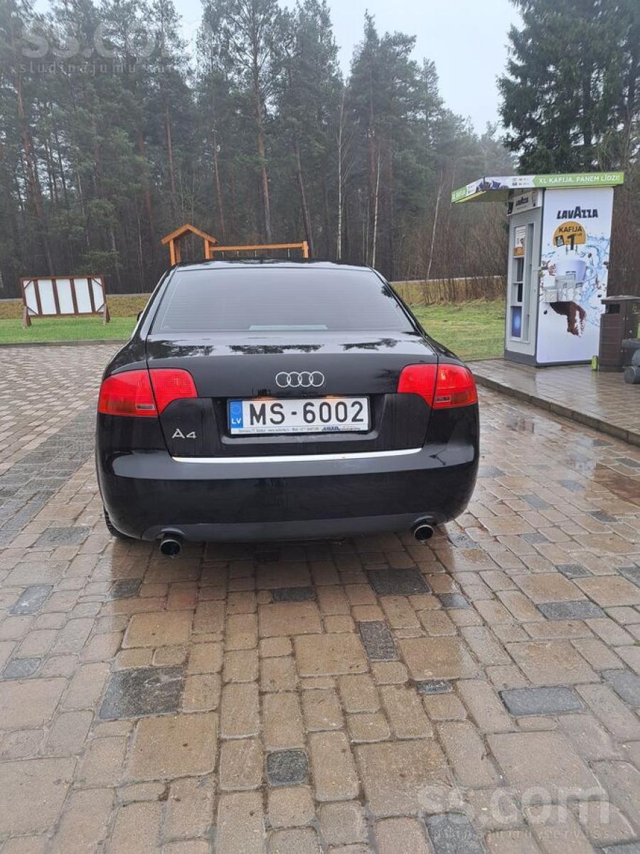 Melns Audi A4 2006 Madona, ar dzinēja tilpumu 1.80 L un nobraukumu 350 tūkst. km par 1700 €, foto 3 vietnē AUTOMOTO.COM.LV