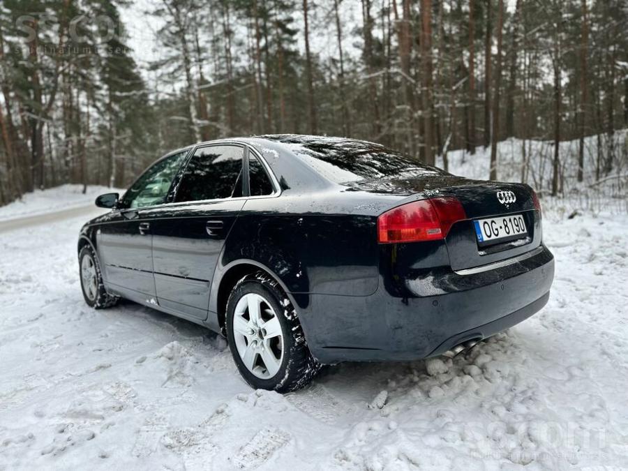 Black Audi A4 2006 in Riga, with an engine capacity of 1.90 L and mileage of 319 thousand km for 3450 €, photo 5 on AUTOMOTO.COM.LV