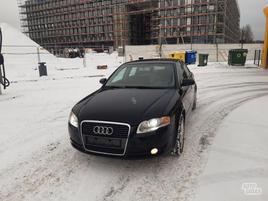 Melns Audi A4 2006 Kauņa, ar dzinēja tilpumu 2.00 L un nobraukumu 280 tūkst. km par 800 €, foto 4 vietnē AUTOMOTO.COM.LV