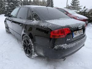 Black Audi A4 2006 in Riga, with an engine capacity of 1.80 L and mileage of 0 thousand km for 2550 €, photo 4 on AUTOMOTO.COM.LV