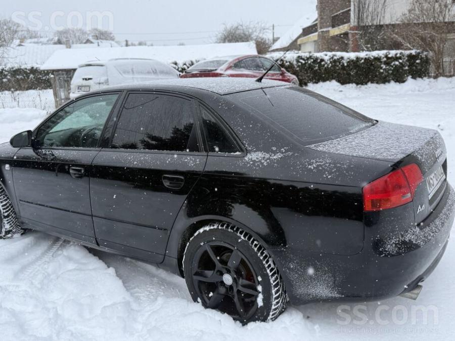 Black Audi A4 2006 in Riga, with an engine capacity of 1.80 L and mileage of 0 thousand km for 2550 €, photo 6 on AUTOMOTO.COM.LV