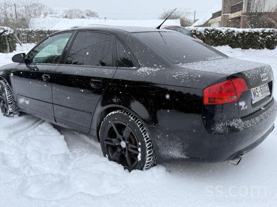 Black Audi A4 2006 in Riga, with an engine capacity of 1.80 L and mileage of 0 thousand km for 2550 €, photo 8 on AUTOMOTO.COM.LV