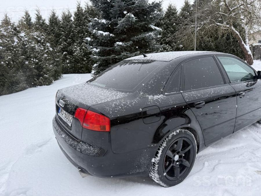 Black Audi A4 2006 in Riga, with an engine capacity of 1.80 L and mileage of 0 thousand km for 2550 €, photo 11 on AUTOMOTO.COM.LV