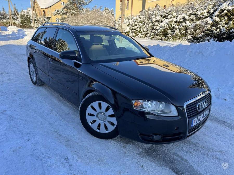 Melns Audi A4 2006 Viļņa, ar dzinēja tilpumu 2.50 L un nobraukumu 250 tūkst. km par 2350 €, foto 1 vietnē AUTOMOTO.COM.LV