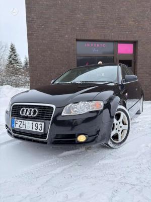 Black Audi A4 2006 in Kaisiadorys, with an engine capacity of 2.00 L and mileage of 431 thousand km for 2150 €, photo  on AUTOMOTO.COM.LV