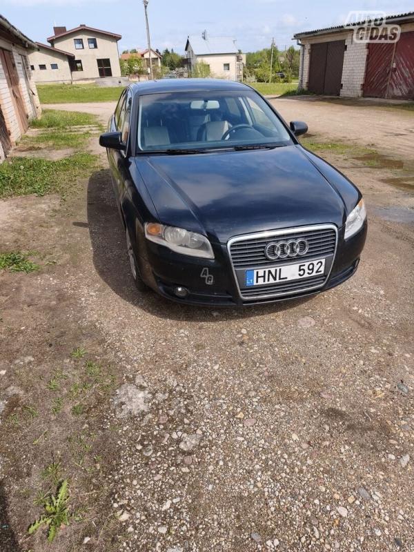 Melns Audi A4 2006 Kupiškis, ar dzinēja tilpumu 2.00 L un nobraukumu 316 tūkst. km par 1400 €, foto 1 vietnē AUTOMOTO.COM.LV