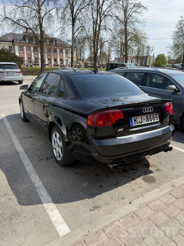 Черный Ауди А4 2006 в Талси, объемом двигателя 2.70 л и пробегом 363 тыс. км за 2500 €, фото 3 на AUTOMOTO.COM.LV