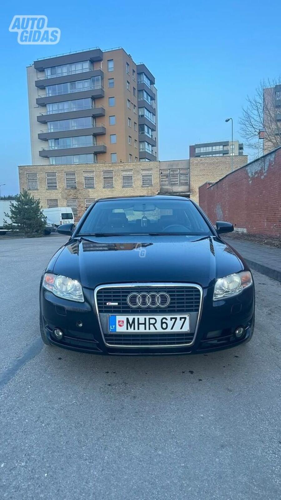 Черный Ауди А4 2006 в Друскининкай, объемом двигателя 1.90 л и пробегом 228 тыс. км за 2300 €, фото 3 на AUTOMOTO.COM.LV