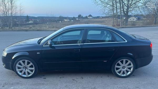 Black Audi A4 2006 in Druskininkai, with an engine capacity of 1.90 L and mileage of 228 thousand km for 2300 €, photo 3 on AUTOMOTO.COM.LV