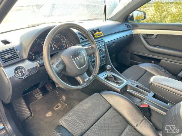 Black Audi A4 2006 in Druskininkai, with an engine capacity of 1.90 L and mileage of 228 thousand km for 2300 €, photo 5 on AUTOMOTO.COM.LV